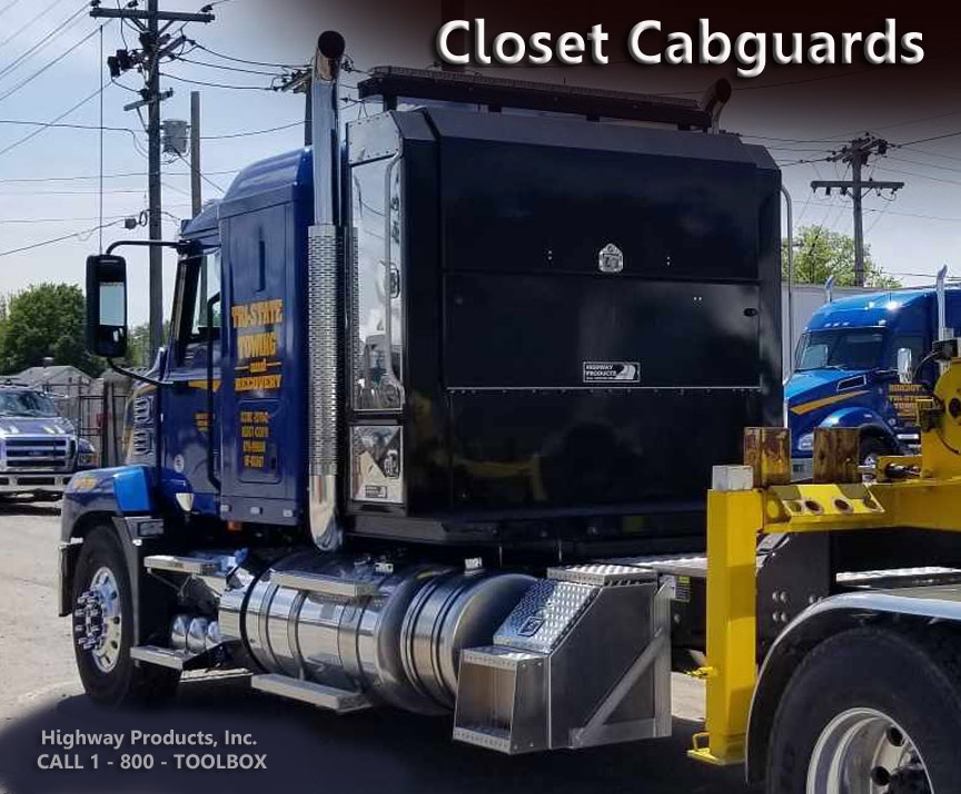 SEMI TRUCK HEADACHE RACKS & CAB GUARDS, Semi Truck Tool boxes, Chain ...