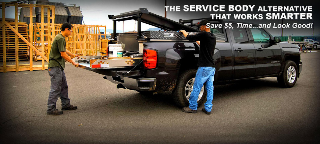 PICKUP TRUCK BED STORAGE ORGANIZER | SERVICE TRUCK BODIES | UTILITY ...